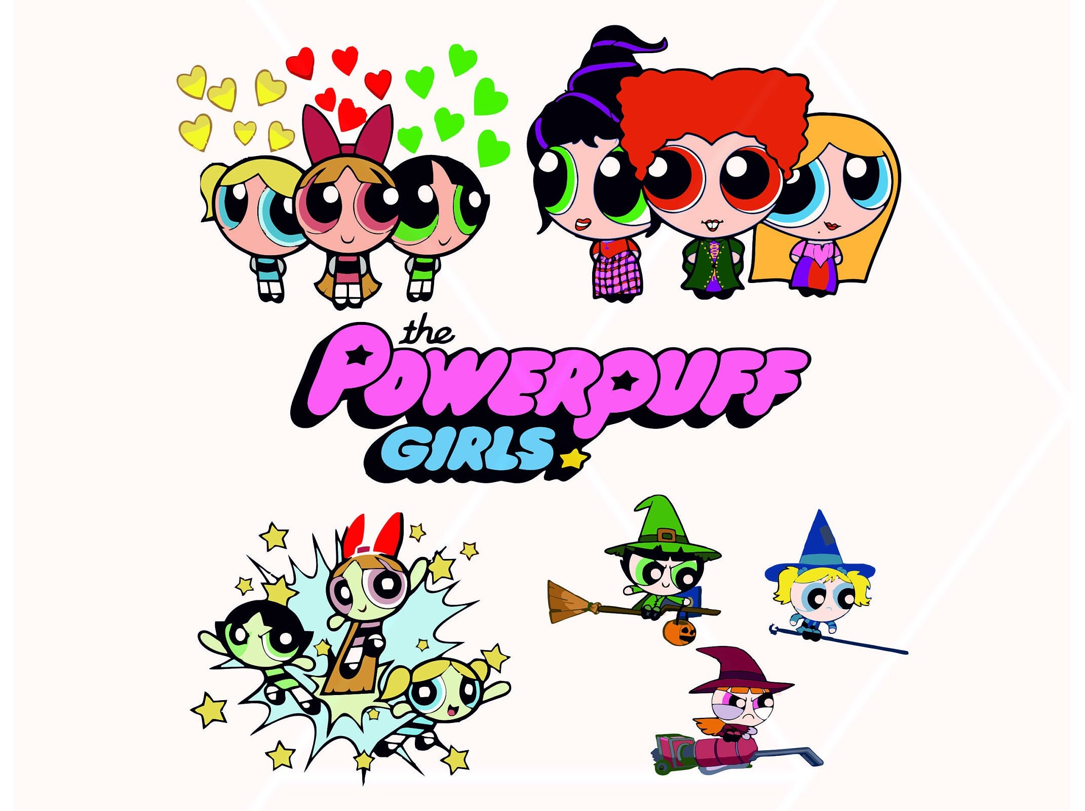 Powerpuff girls svg powerpuff svg bundle powerpuff girls - Etsy España