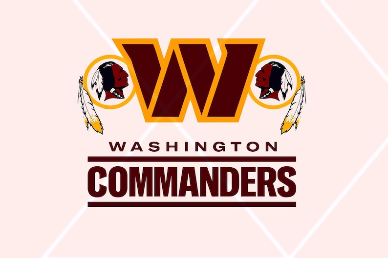 Washington Commanders Digital Design: Svg Png Pdf and Dxf - Etsy