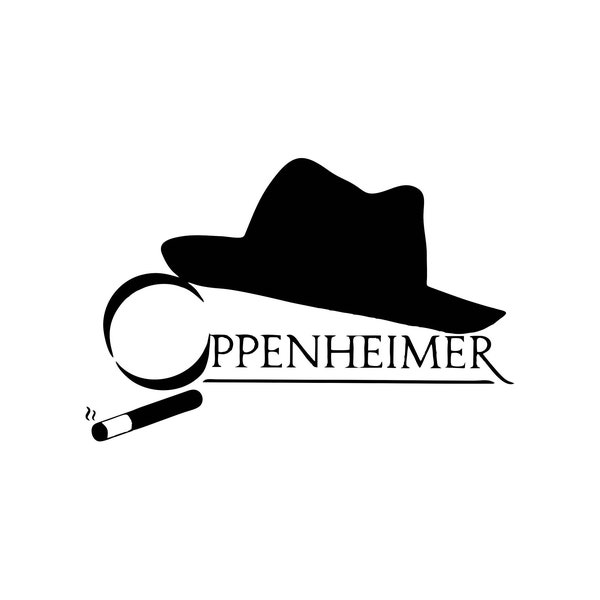 Oppenheimer Silhouette - Etsy Ireland