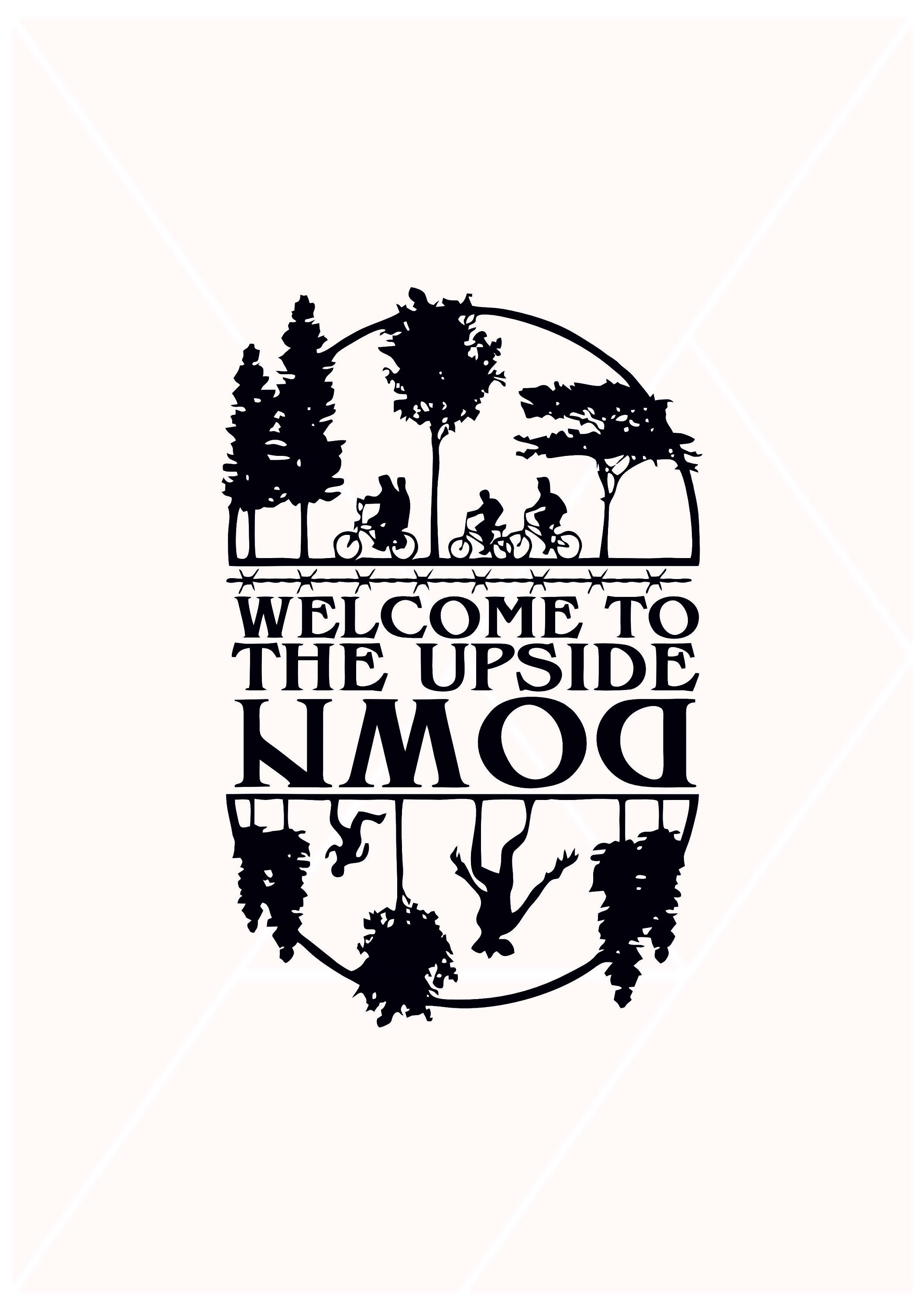 Stranger Things Svg Eleven Svg Friends Dont Lie Svg Upside Down Svg