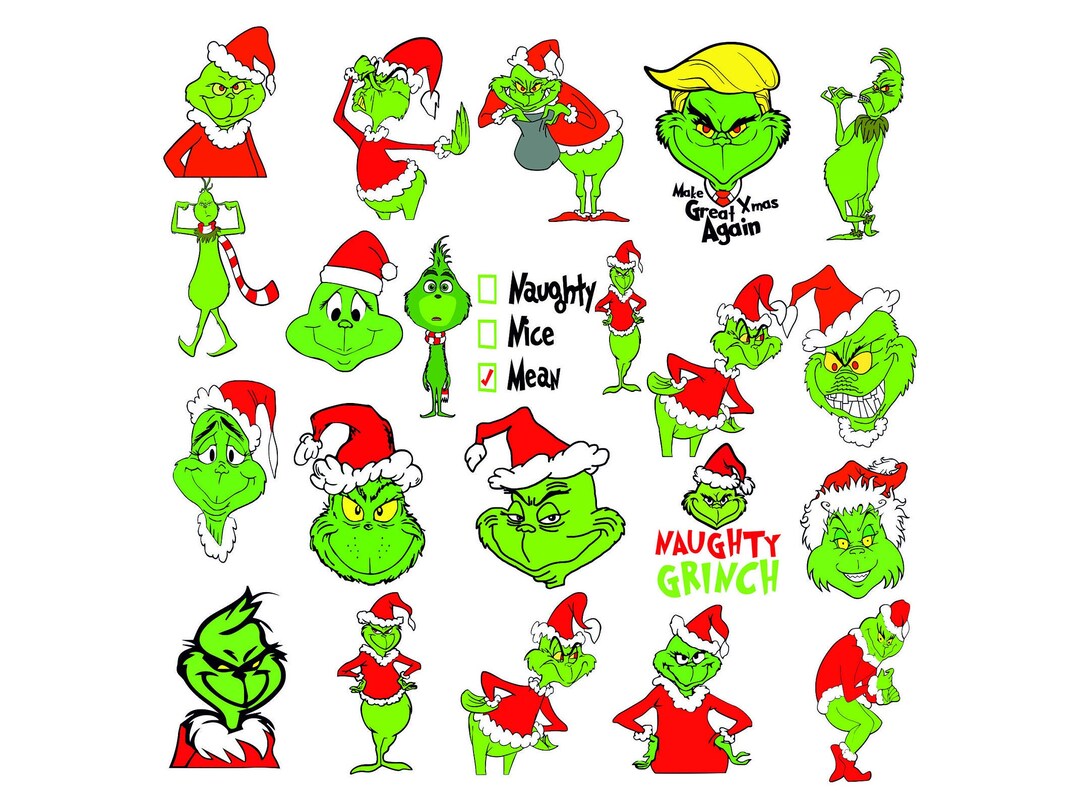 Designs, Grinch & Christmas Svg, Grinch Face Svg, Grinch Hand Svg ...