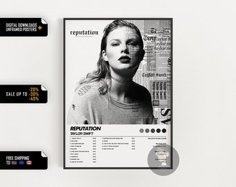 Reputation Album Cover Art - Etsy