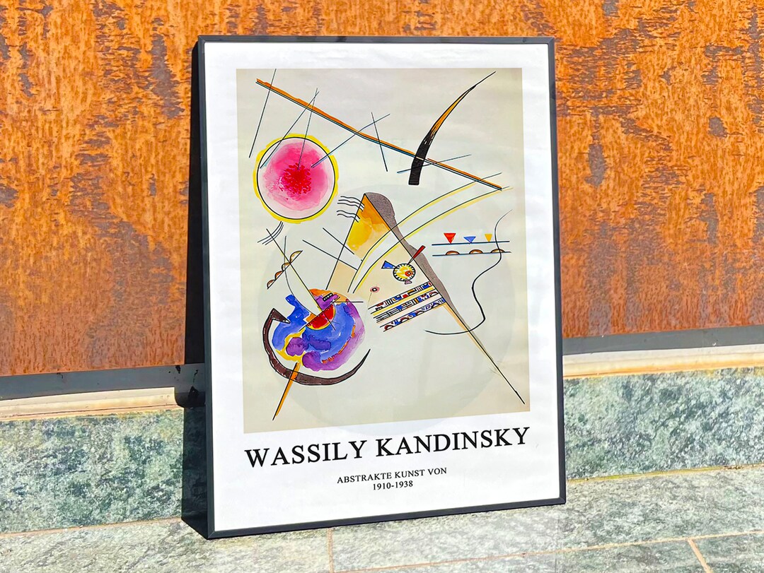 Wassily Kandinsky Wall Decor Over the Bed Extra Large Wall - Etsy