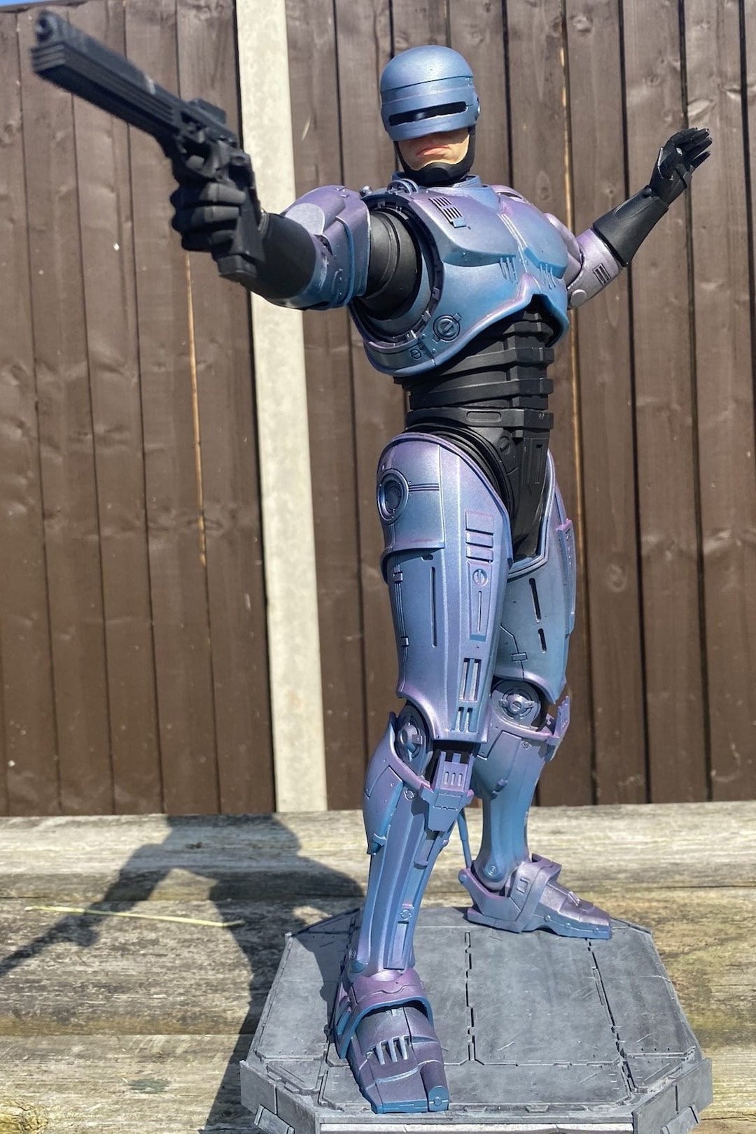 Robocop 3d Printed Sculpture Statue Figure Model Diorama - Etsy