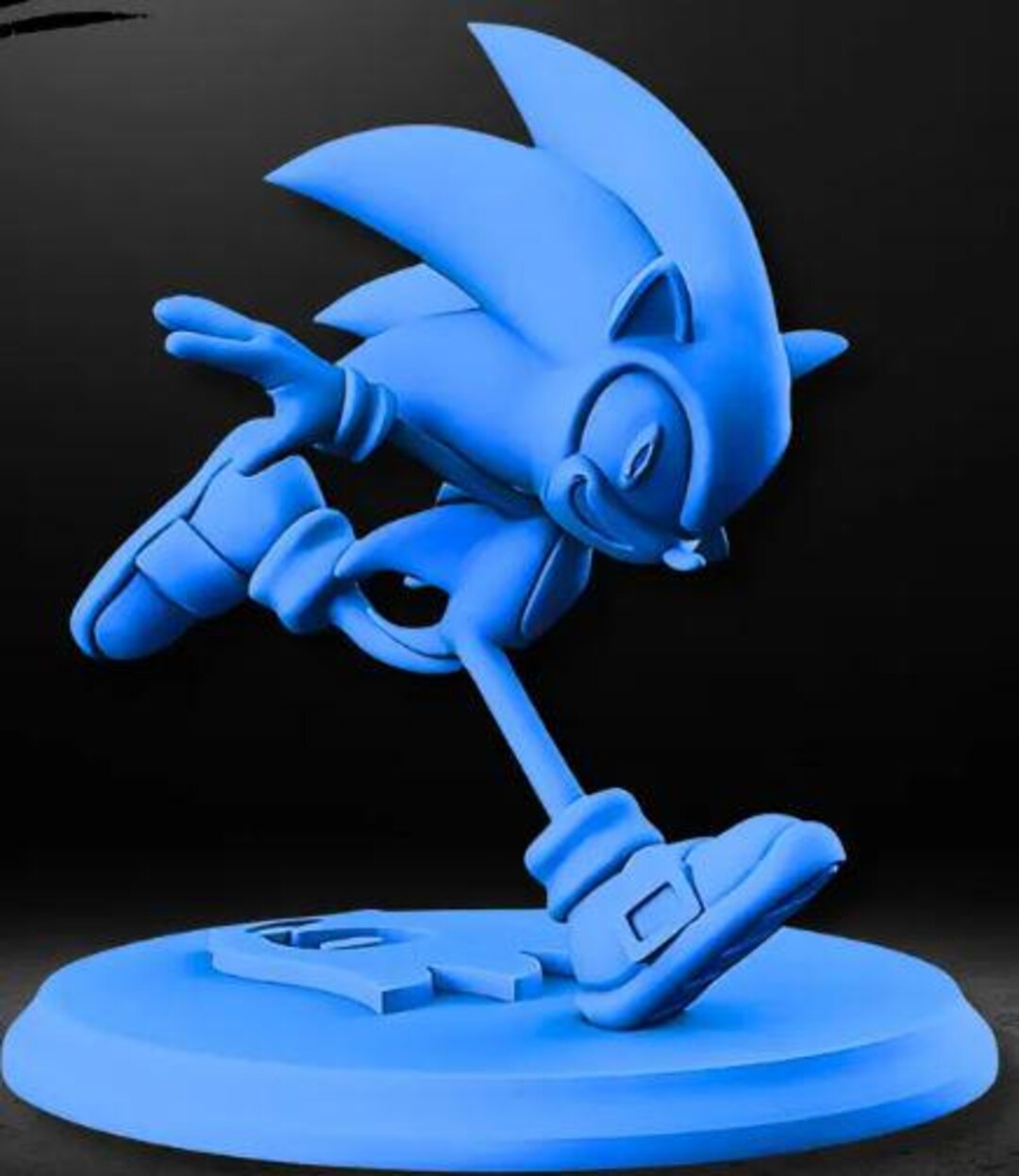 Sonic the Hedgehog 3d Print Knuckles Tails Shadow Amy Super Sonic ...