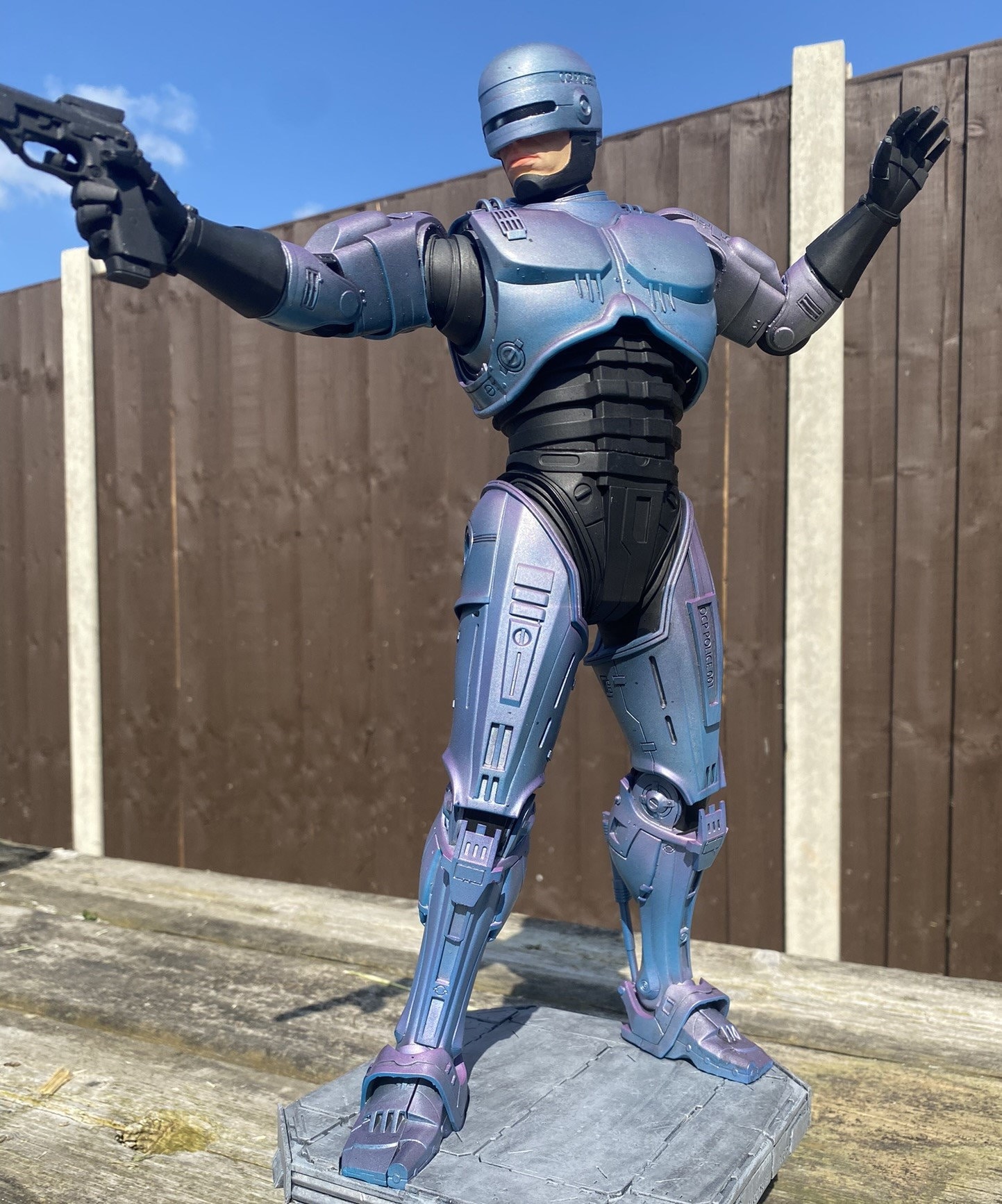 Robocop 3d Printed Sculpture Statue Figure Model Diorama - Etsy