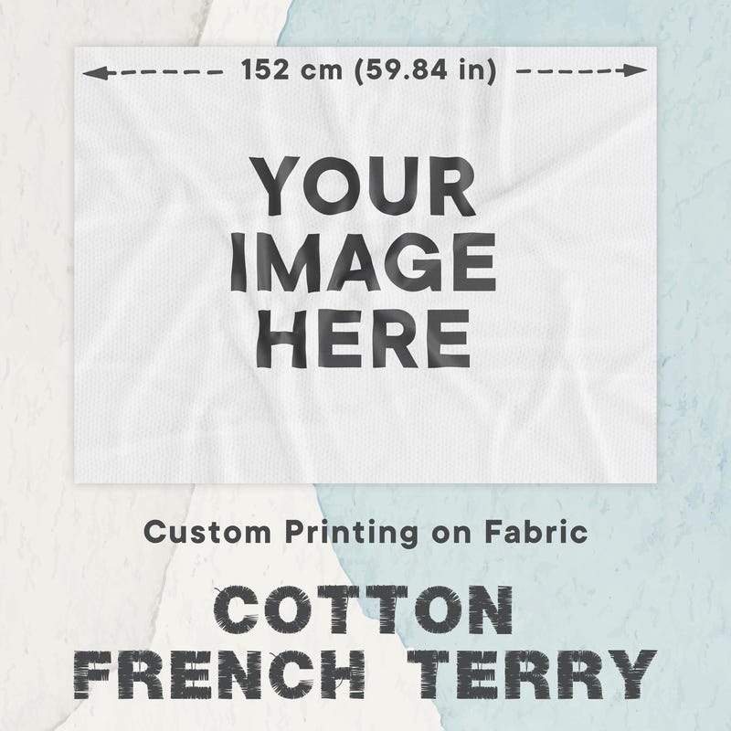 Text Print Fabric - Etsy