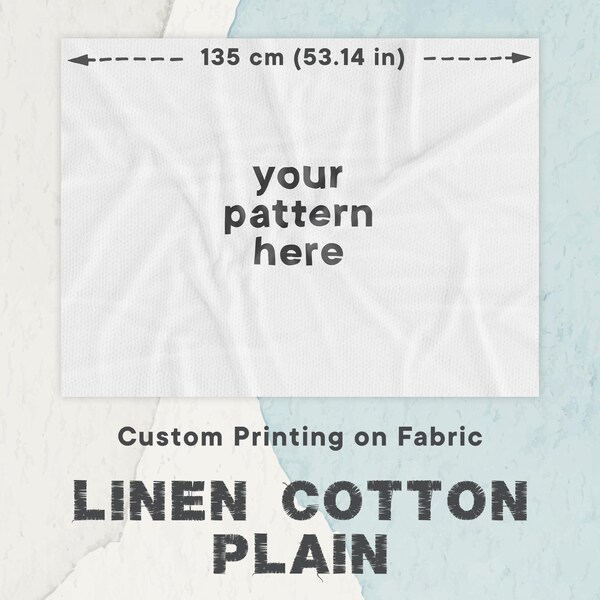 Custom Fabric Print - Etsy