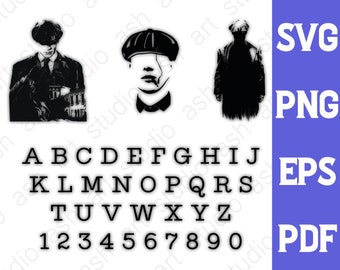 Peaky Blinders Font - Etsy