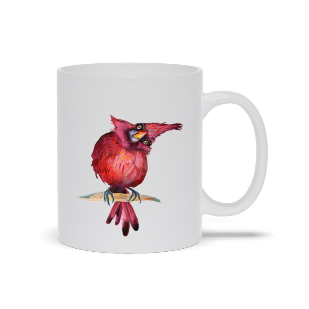 Cardinal Coffee Mug for Girlfriend, Funny Bird Lover Gift for Her ...