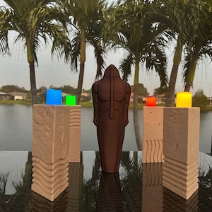 The Fifth / 5th Element Stones & Statue Movie Prop - Etsy