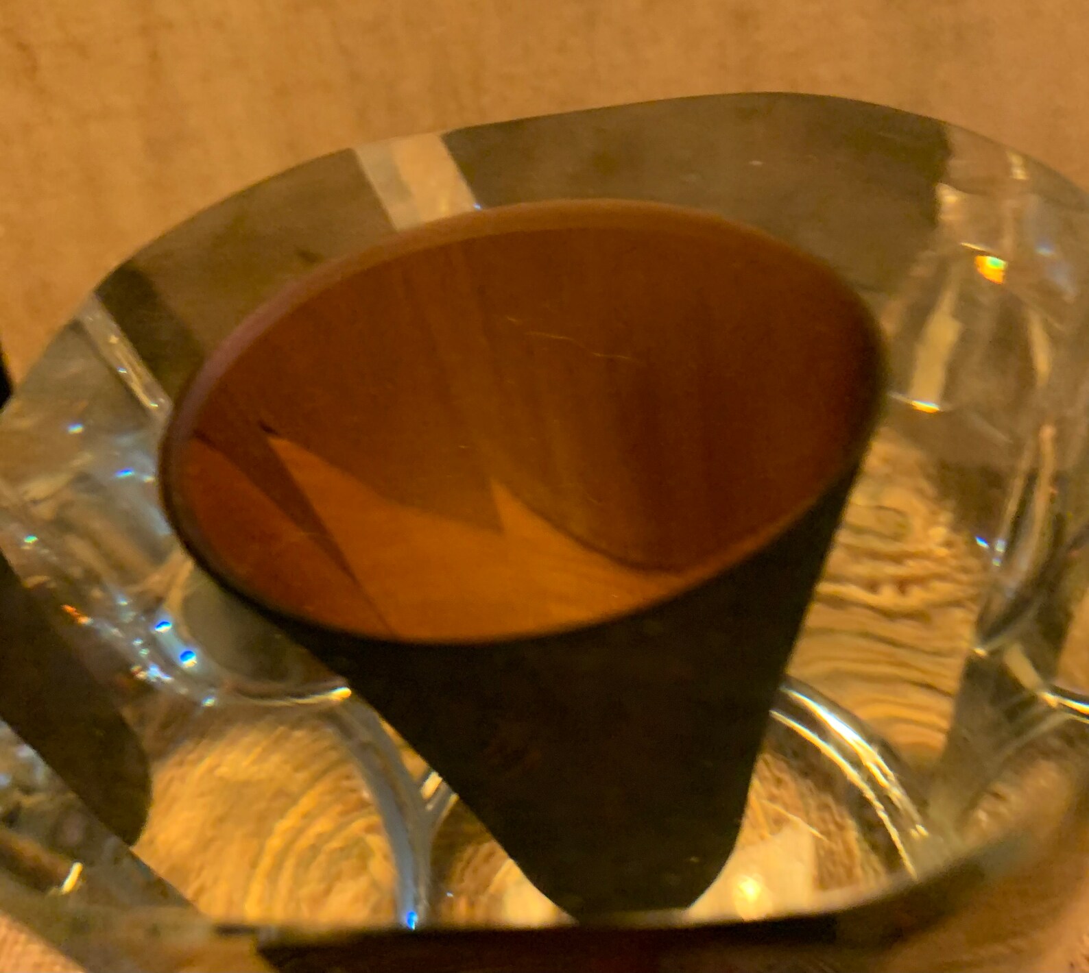 Vintage Faceted Murano Art Glass Solid Cranberry Vase - Etsy