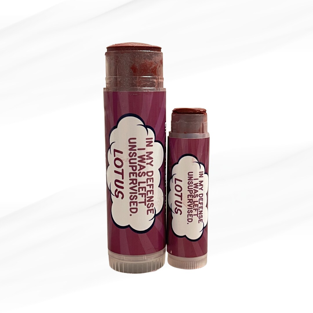 Lotus Shimmer Tinted Lip Balm Jumbo Lip Cheek Tint Mango - Etsy