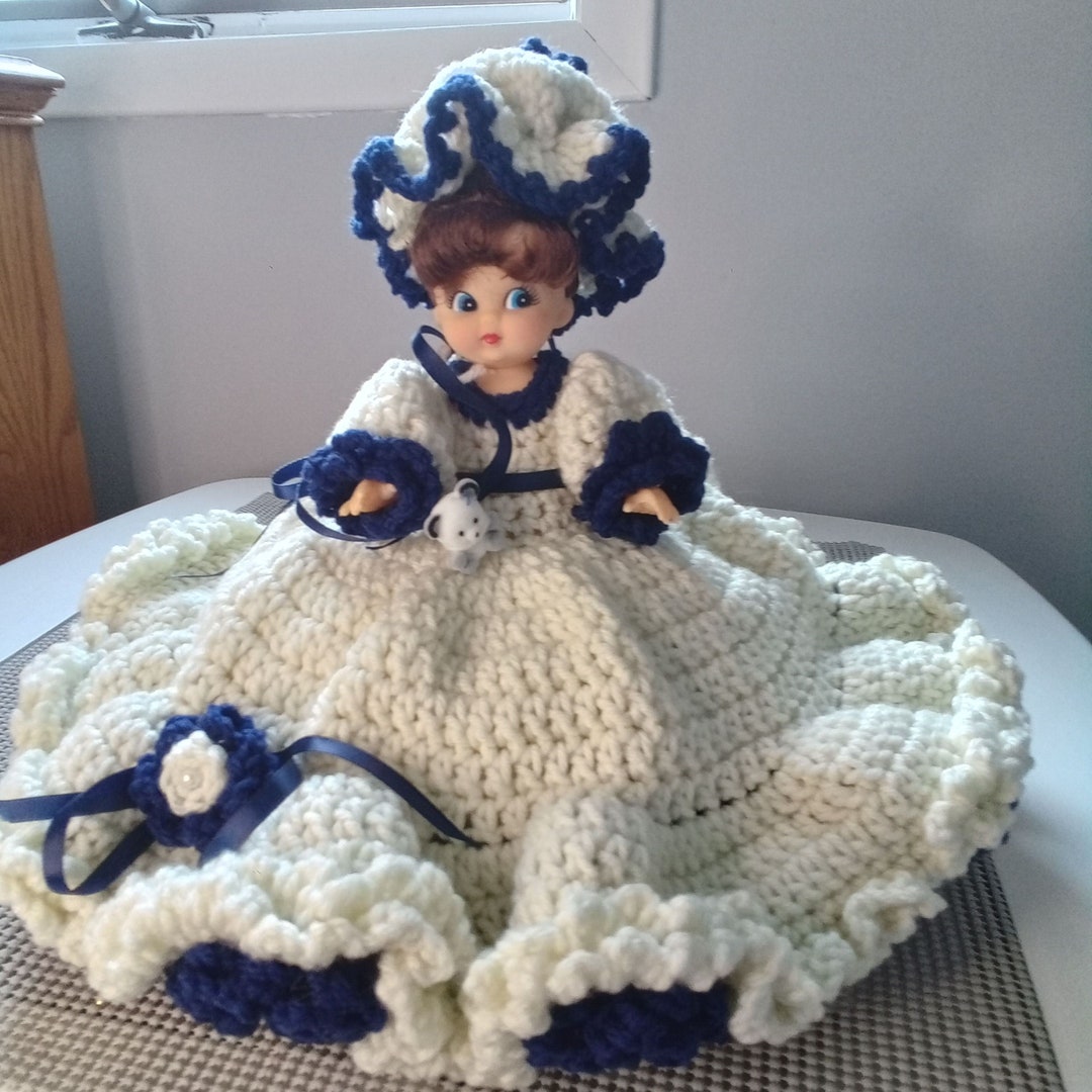 Keyshia, Vintage Handmade Bed Doll - Etsy