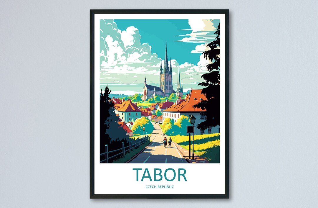 Tabor Travel Print Wall Art Tabor Wall Hanging Home Décor Tabor Gift ...
