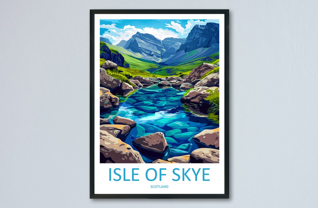 Isle of Skye Print Isle of Skye Home Decor Landscape Art Print Isle of ...