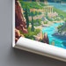 Corinth Travel Print Wall Art Corinth Greece Wall Hanging Home ...