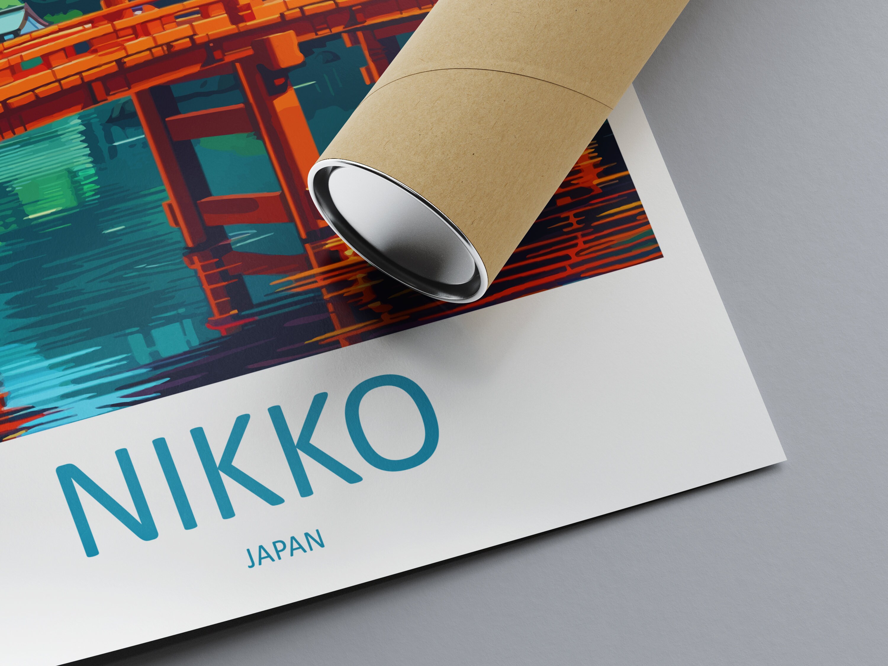 Nikko Travel Print Wall Art Nikko Wall Hanging Home Décor Nikko Gift ...