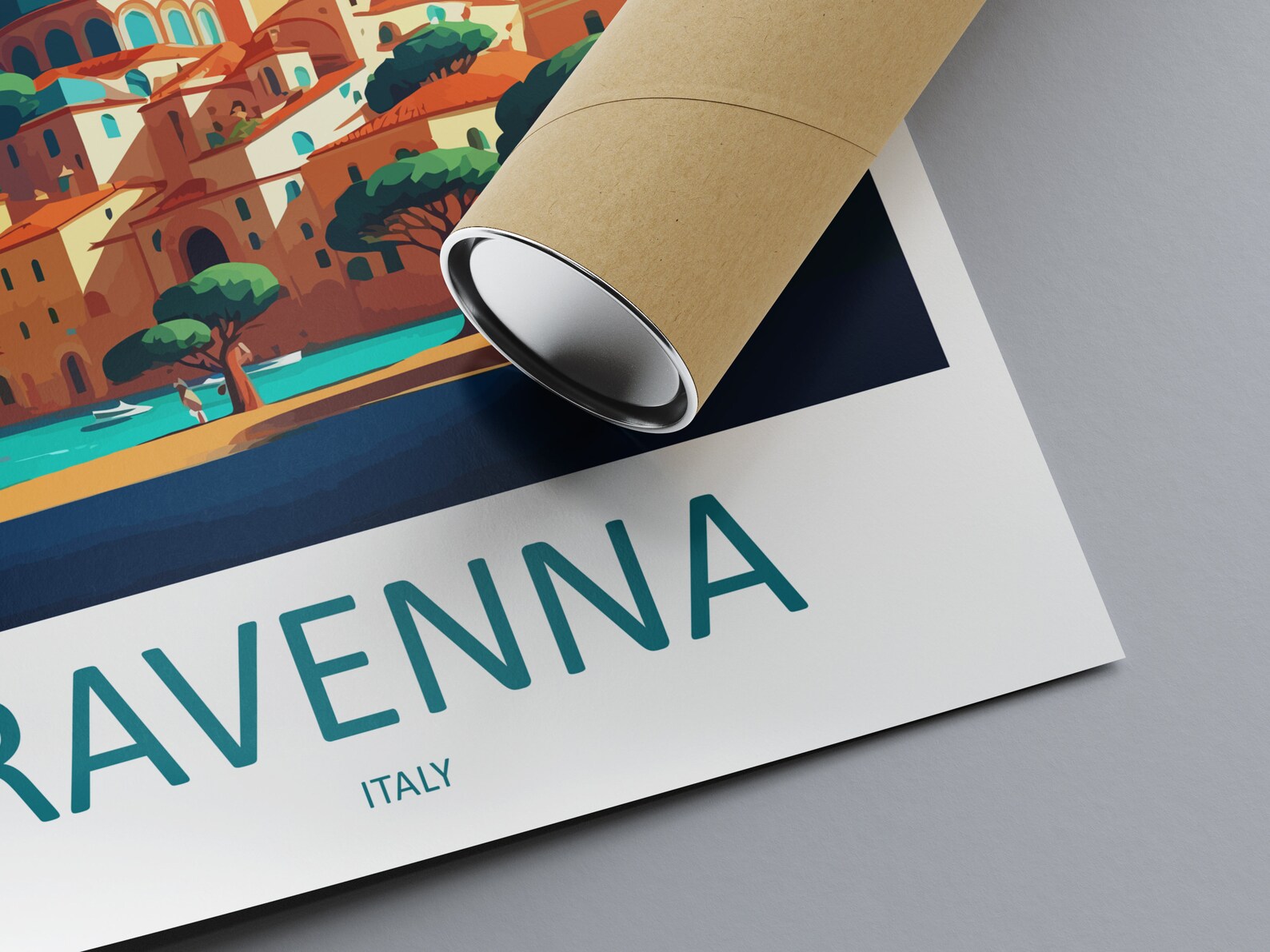 Ravenna Travel Print Wall Art Ravenna Wall Hanging Home Décor Ravenna ...