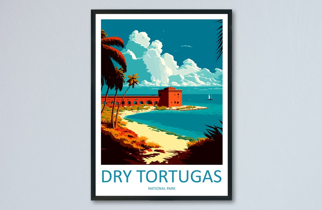 Dry Tortugas National Park Travel Print Wall Art Dry Tortugas National ...