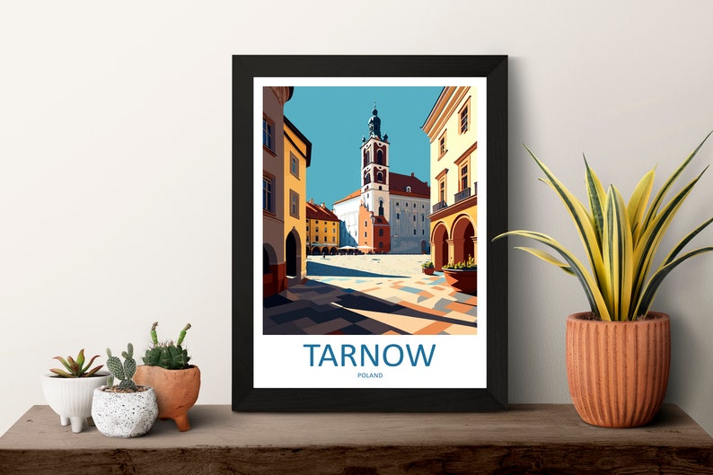 Tarnow Travel Print Wall Art Tarnow Wall Hanging Home Décor Tarnow Gift ...