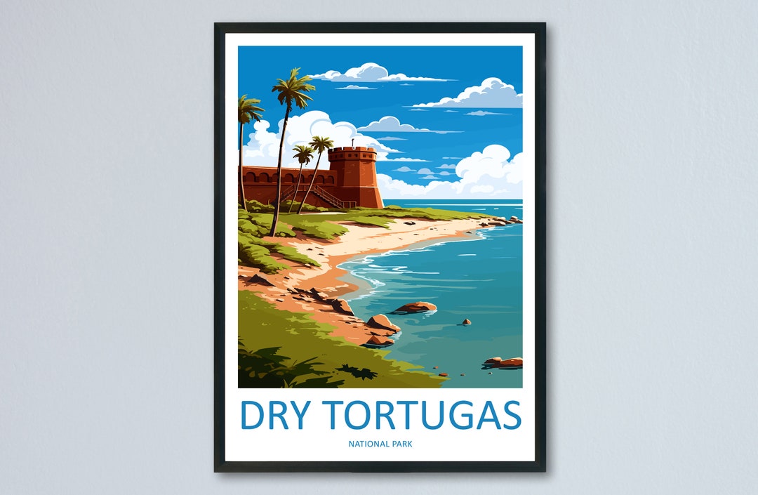 Dry Tortugas National Park Travel Print Wall Art Dry Tortugas National ...