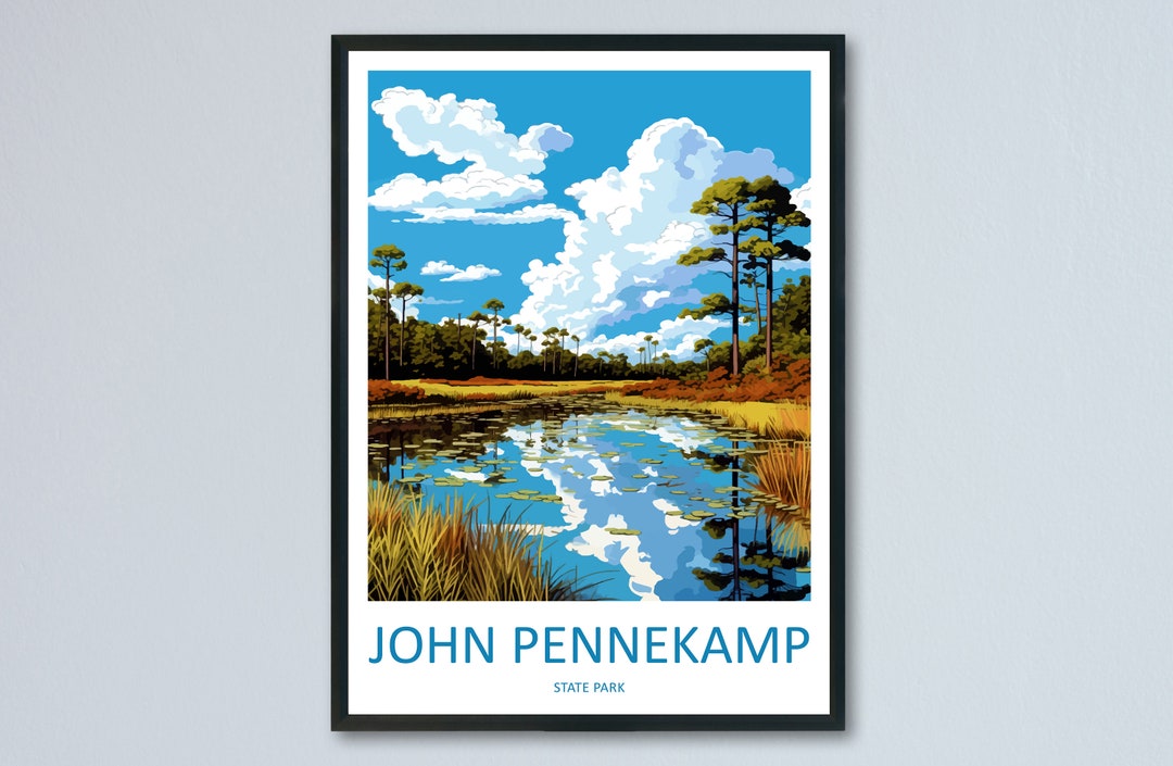 John Pennekamp State Park Travel Print Wall Art John Pennekamp Wall ...
