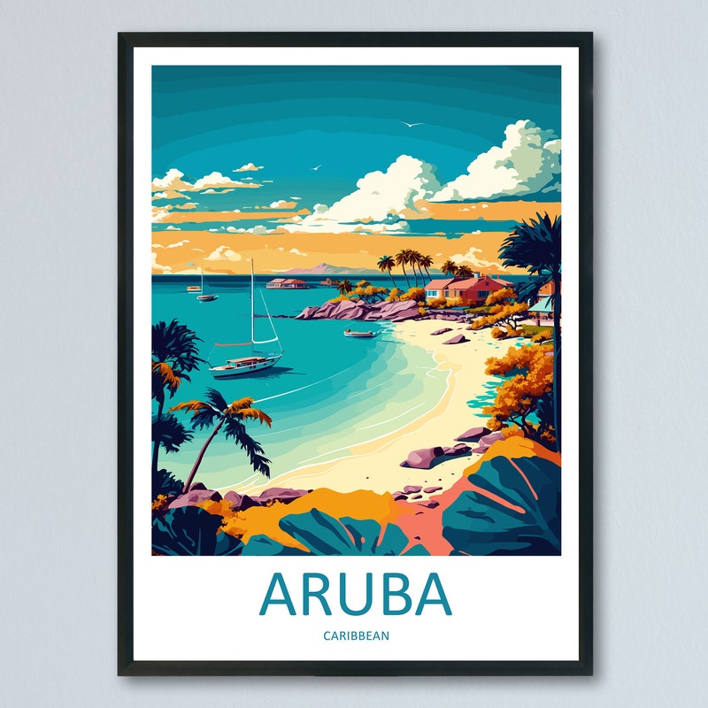 Caribbean Wall Art - Etsy
