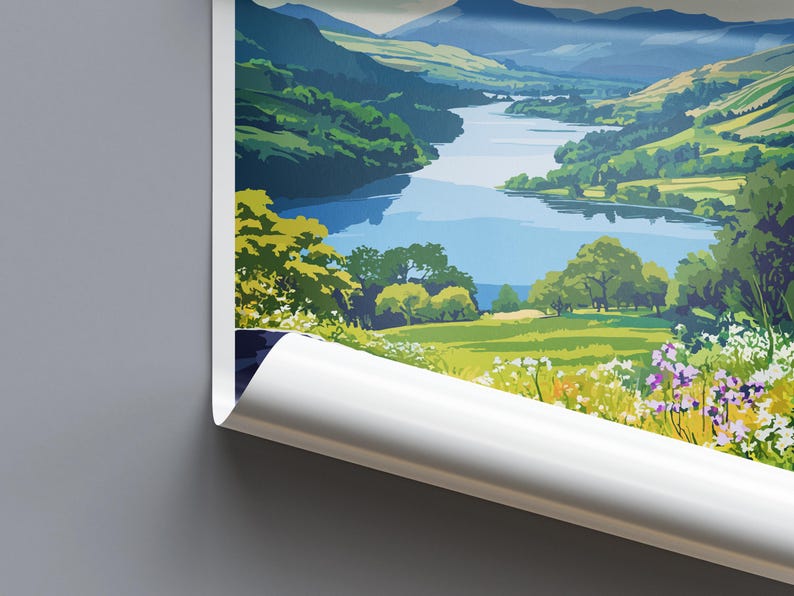 Brecon Beacons Print Brecon Beacons Home Decor Landscape Art Print ...