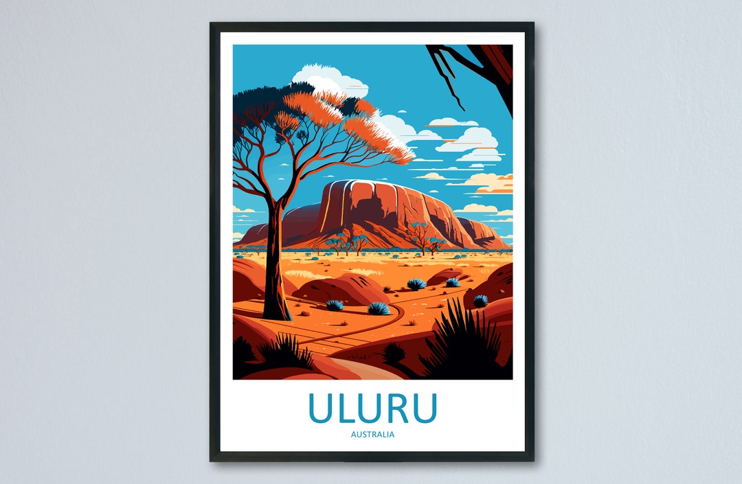 Ulura Travel Print Wall Art Ulura Wall Hanging Home Décor Ulura Gift ...