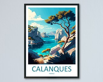 Calanques National Park Digital Print JPG PDF Printable Parc National ...