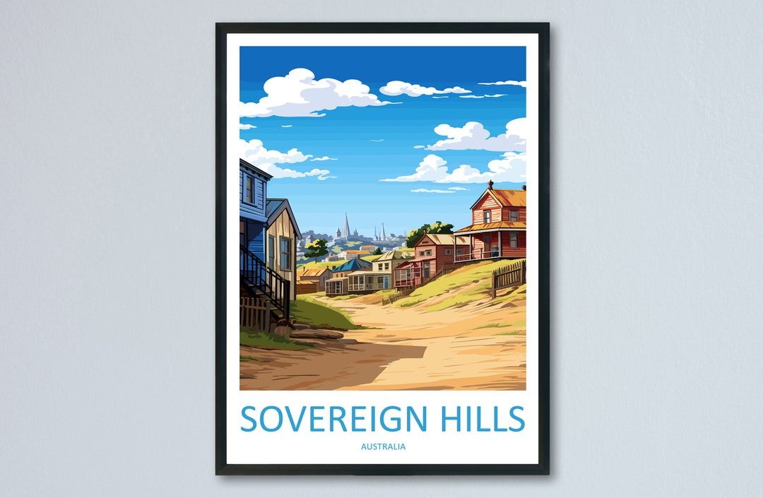 Sovereign Hills Travel Print Wall Art Sovereign Hills Wall Hanging Home ...