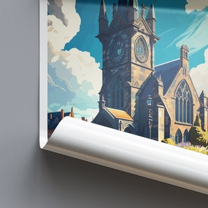 St Andrews Travel Print Wall Art St Andrews Wall Hanging Home Décor St ...