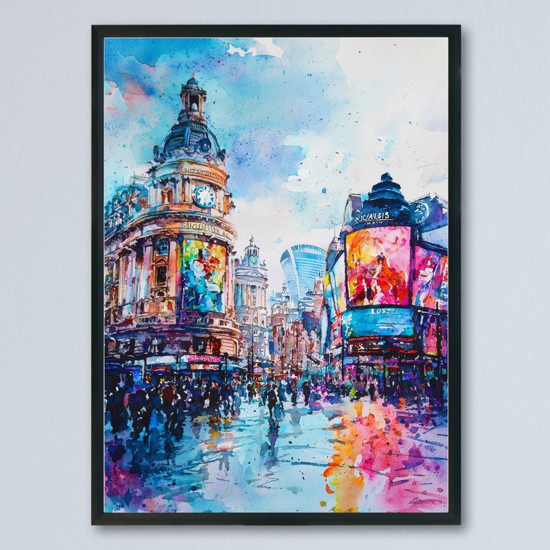 Piccadilly Poster - Etsy UK