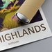 Scottish Highlands Travel Print Highlands Home Décor Scottish Highlands ...