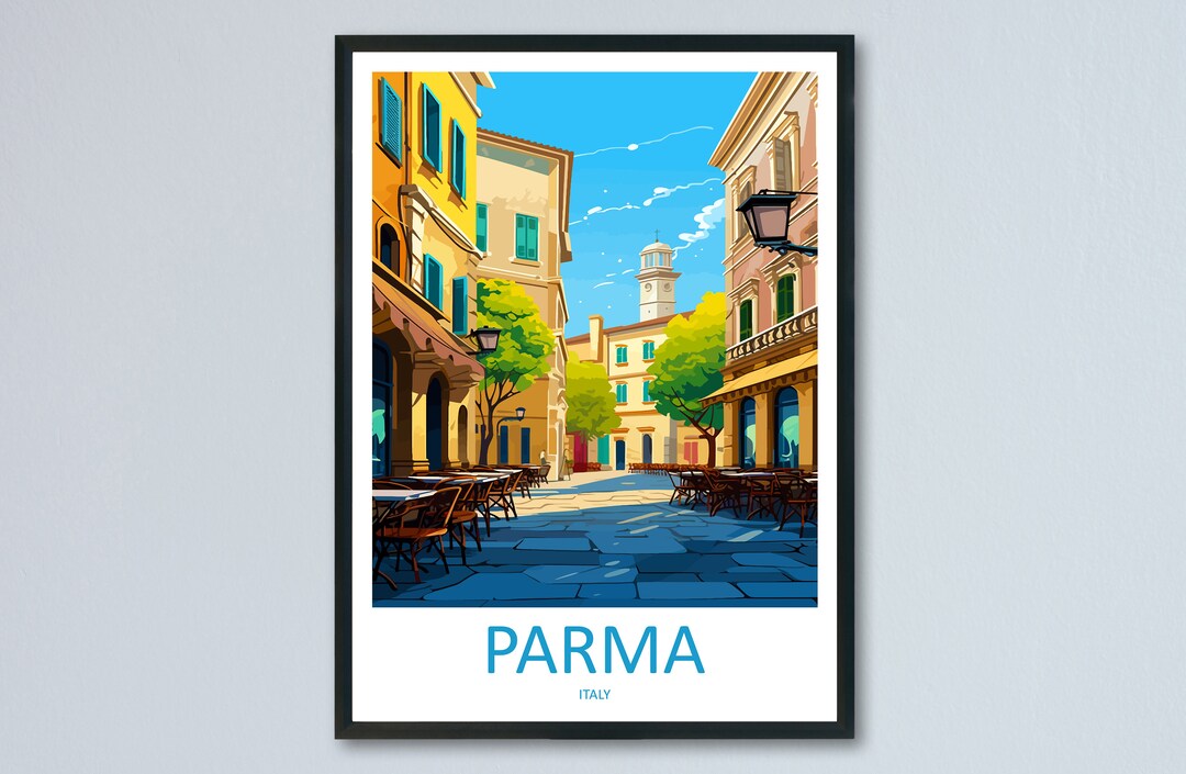 Parma Travel Print Wall Art Parma Italy Wall Hanging Home Decor Parma ...