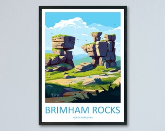 Pictured Rocks Travel Print Pictured Rocks Poster Michigan - Etsy