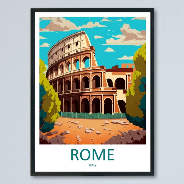 Rome Print - Etsy