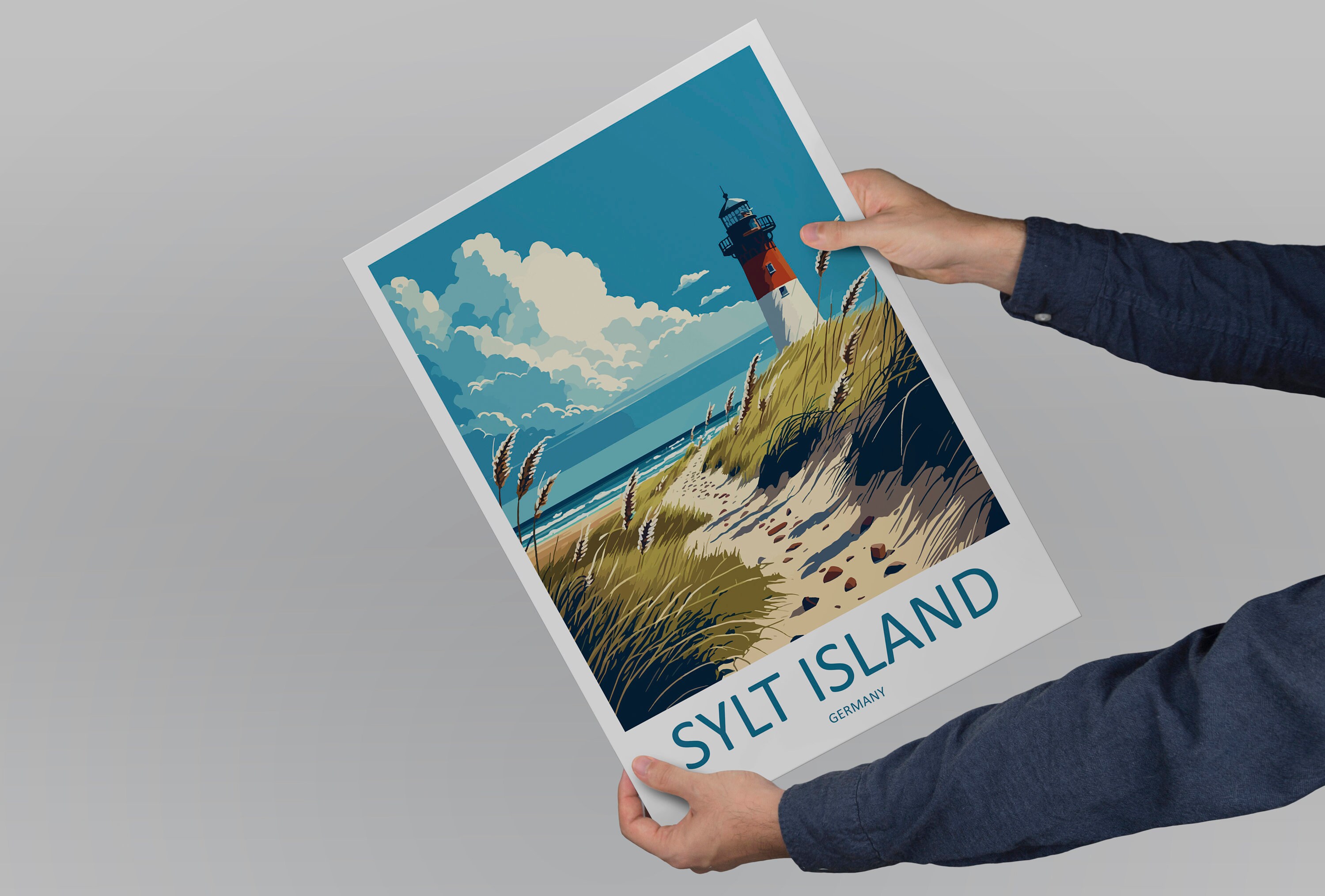 Sylt Island Travel Print Wall Art Sylt Island Wall Hanging - Etsy UK