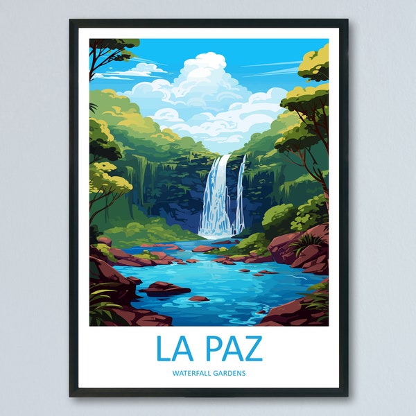 Costa Rica Waterfall Art - Etsy