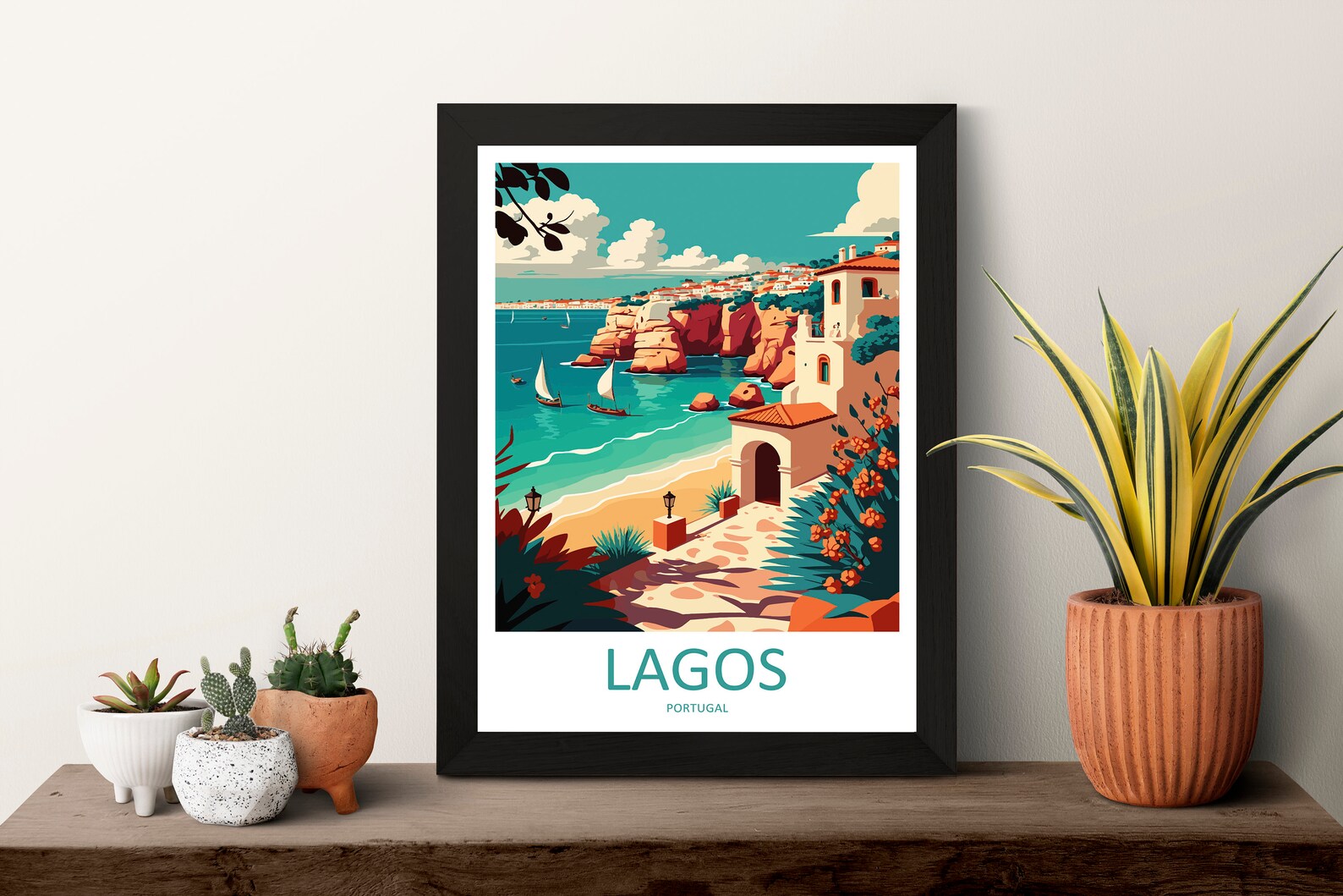 Lagos Travel Print Wall Art Lagos Wall Hanging Home Décor Lagos Gift ...
