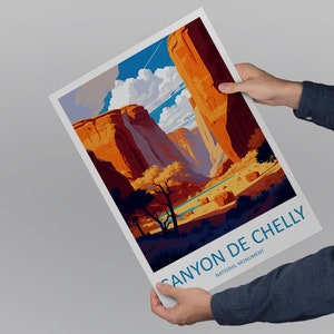 Canyon De Chelly National Monument Travel Print Wall Art Canyon De ...