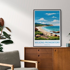 Wilsons Promontory National Park Travel Print Wall Art Wilsons ...