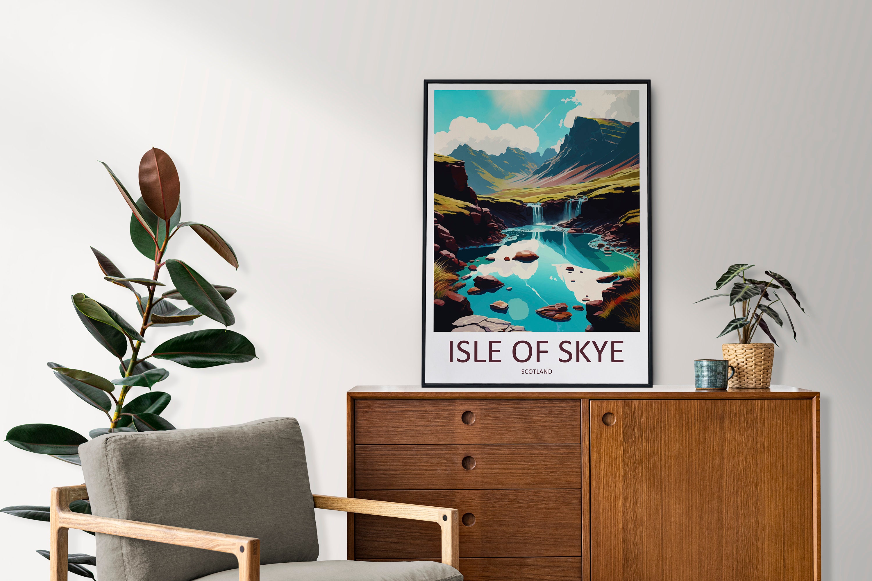 Isle of Skye Print Isle of Skye Home Decor Landscape Art Print Isle of ...