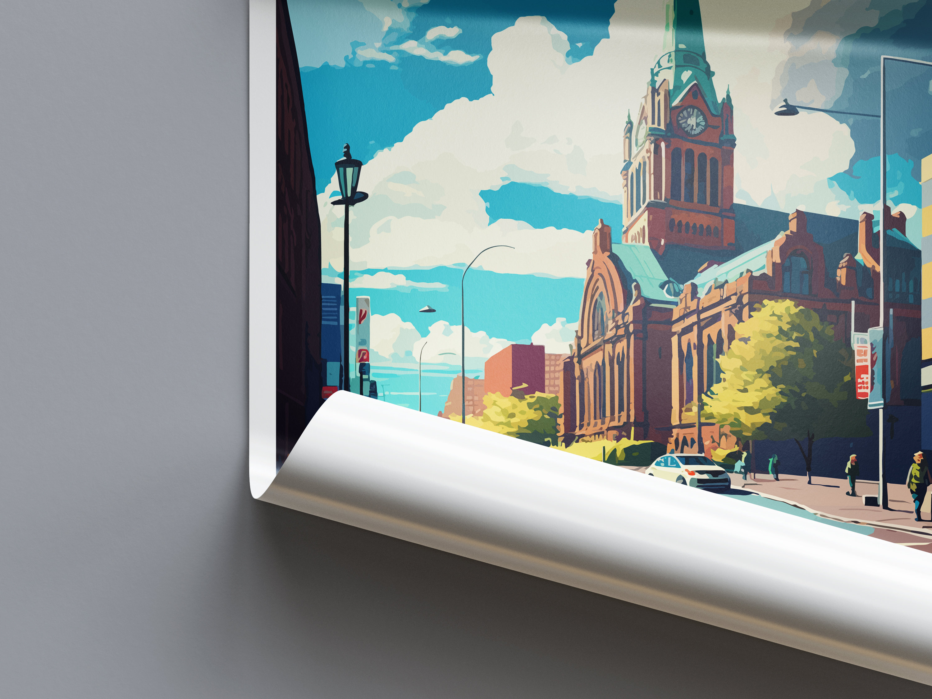 Belfast Travel Print Wall Art Belfast Wall Hanging Home Décor - Etsy UK