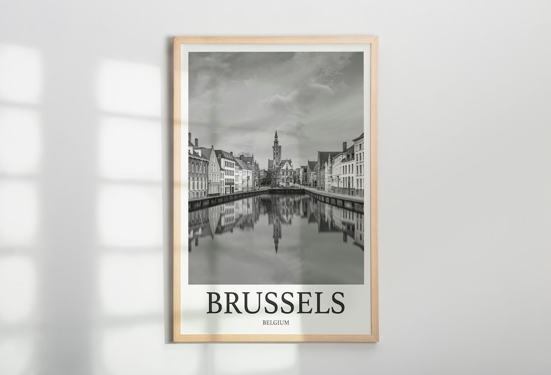 Brussels Photo Print of Brussels Travel Photo Belgium Art Decor Photo ...
