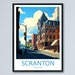 Scranton Travel Print Wall Art Scranton Wall Hanging Home Décor ...