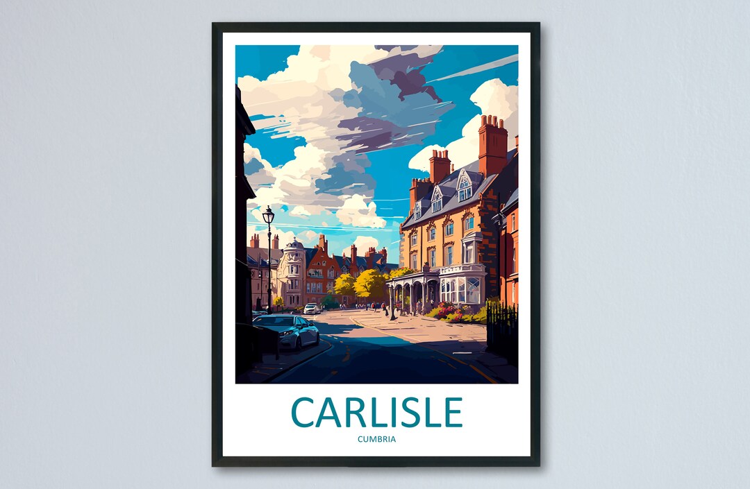 Carlisle Travel Print Wall Art Carlisle Wall Hanging Home Decoration ...