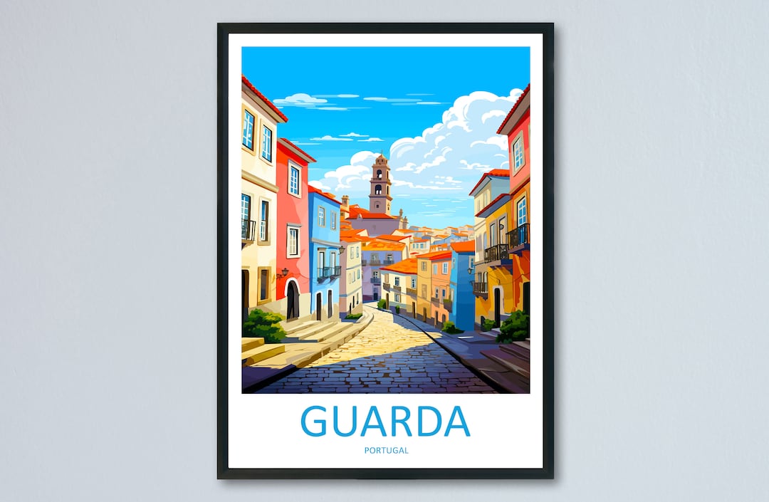 Guarda Travel Print Wall Art Guarda Wall Hanging Home Décor Guarda Gift ...