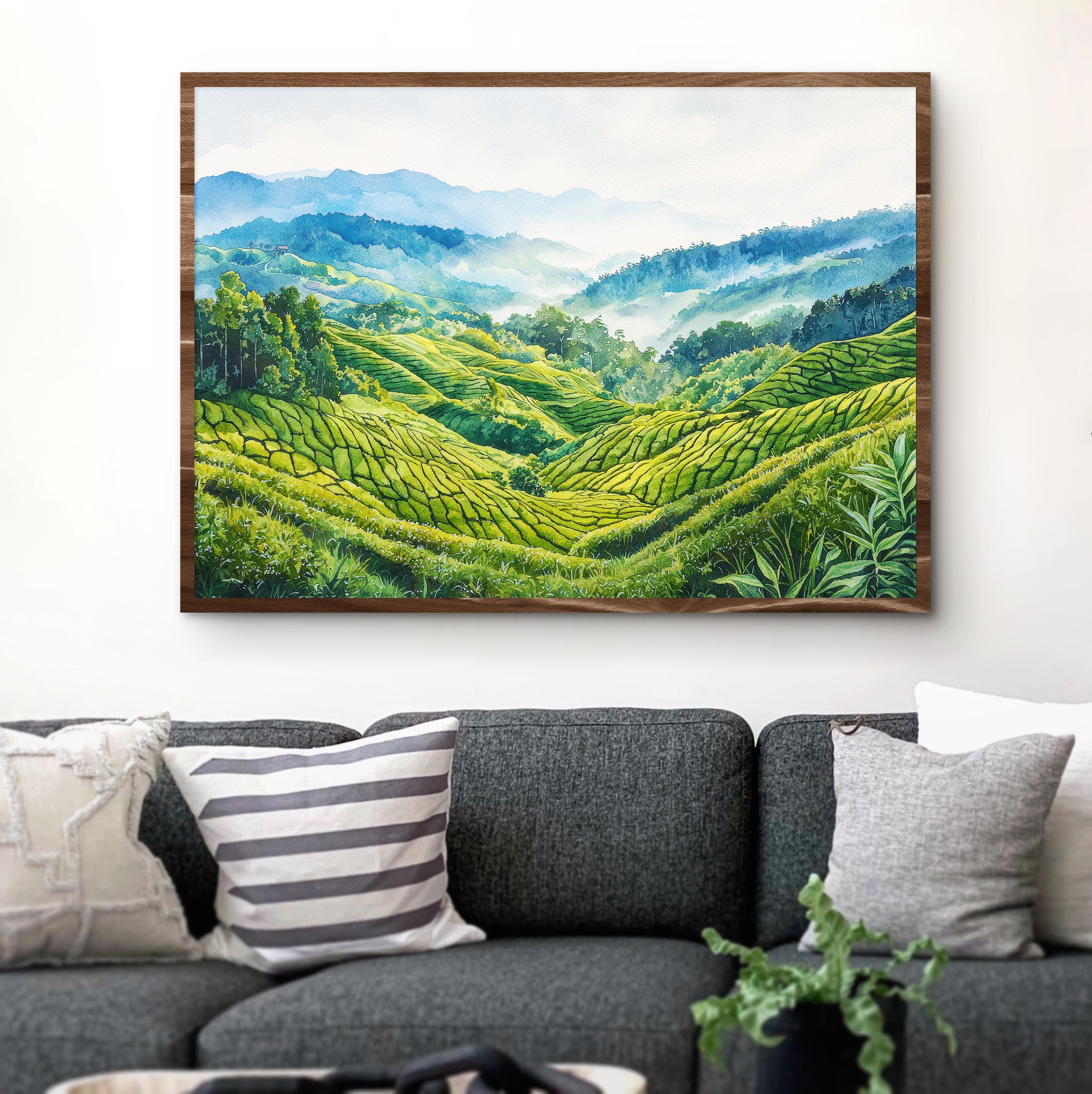 Malaysia Watercolor Poster Malaysia Travel Print Southeast Asia ...